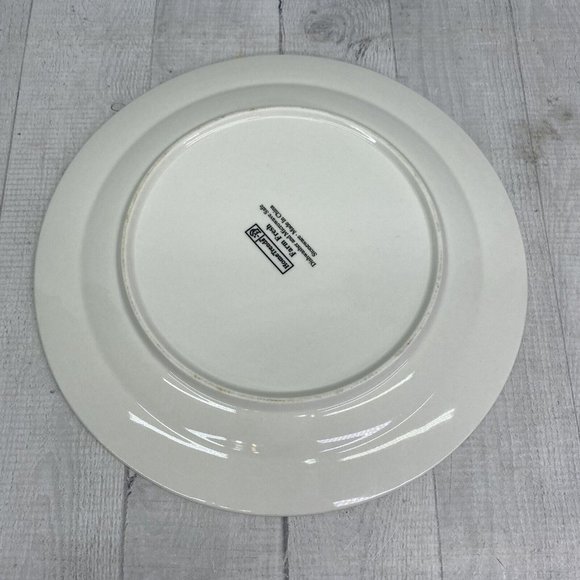 Home Trends | Dining | Home Trends Farm Fresh White Red Checker Border ...